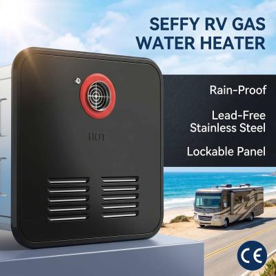 China 12V Tankless RV Gas Water Heater 65000-80000 BTU Stainless Steel Anti-Freeze Propane Boiler for sale