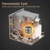 China Factory Direct 15x15 Inch Stainless Steel Tankless RV Gas Water Heater 65000-80000 BTU for sale