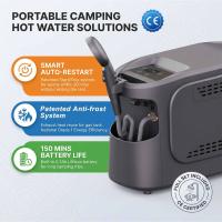 China 6L Portable Propane Hot Water Heater 5200mAh Equine Shower for Horse Wash Down for sale