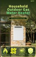 China Outdoor Gas Water Heater 16L 42kW Wind Resistant DC Inverter Ultra Quiet IPX5 Freeze Protection for sale