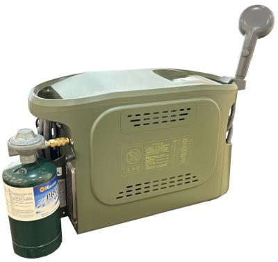 China Portable 6L Tankless Water Heater with Copper Heat Exchanger and 5200mAh Battery for Camping and RV for sale