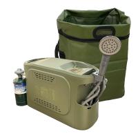 China Portable Tankless Gas Water Heater with 6L Capacity, 5200mAh Dual-Power Input, and Copper Heat Exchanger for sale