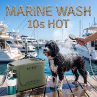China 10kW High Power Tankless Propane Water Heater with 6L/min Flow and 5200mAh Battery for Portable Outdoor Dog Wash Station for sale