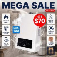 China High Quality Cheap Gas Geyser LPG Instant Water Heater Oxygen-free Copper 10s Fast Heating Middle East Africa South America for sale