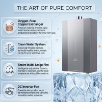 China LPG Water Heater with 99.9% Oxygen-free Copper Heat Exchanger and Ultra-Fast 10s Heating Energy-Saving DC Inverter Fan for sale