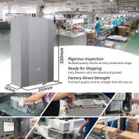China Metal Housing LPG Gas Water Heater Copper Exchanger Wall Mounted Shower Boiler for sale