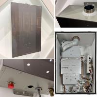 China Metal Housing LPG Gas Water Heater Copper Exchanger Wall Mounted Shower Boiler for sale