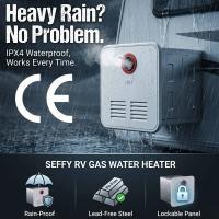 China IPX4 Waterproof RV Propane Water Heater for Heavy Rain Camper Caravan Use for sale
