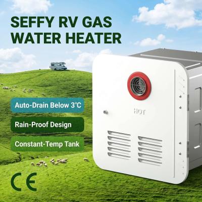 China RV Motorhome 12V DC Tankless Instant Propane Gas Water Heater 80,000 BTU Stainless Steel Outdoor Camping On-Demand Hot Selling for sale