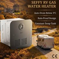 China 65,000 BTU 12V DC Stainless Steel RV Camper Tankless Instant Hot Water Heater Propane LPG Outdoor Gas Geyser Motorhome CE for sale