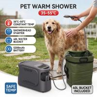 China Large Breed Dog Kennel Wash System 10kW Tankless Propane Water Heater for sale