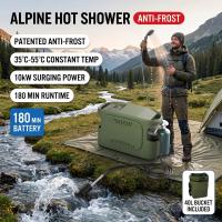 China Long-Haul Trucking Rest Area Shower 10kW Propane Water Heater 5200mAh for sale