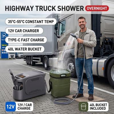 China Freight Driver Rest Stop Shower 10kW Constant Temp Propane Heater for sale