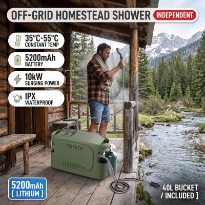 China Hunting Cabin Forest Shelter Water Unit 10kW Propane Water Heater for sale