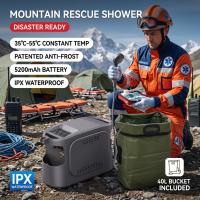 China High-Altitude Alpine Trekking Shower 10kW Anti-Frost Propane Heater for sale