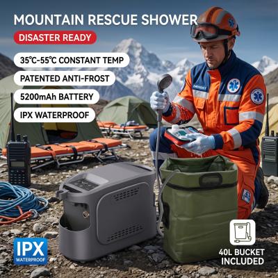 China High-Altitude Alpine Trekking Shower 10kW Anti-Frost Propane Heater for sale