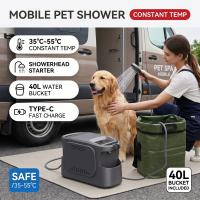 China Mobile Pet Spa Schnauzer Wash Unit 10kW Propane Water Heater for sale
