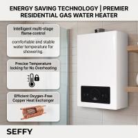 China Energy Saving Residential LPG Gas Water Heater with Intelligent Flame Control for sale