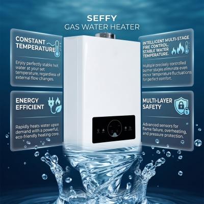 China SEFFY Constant Temperature Instant Gas Water Heater for Stable Hot Shower Supply for sale