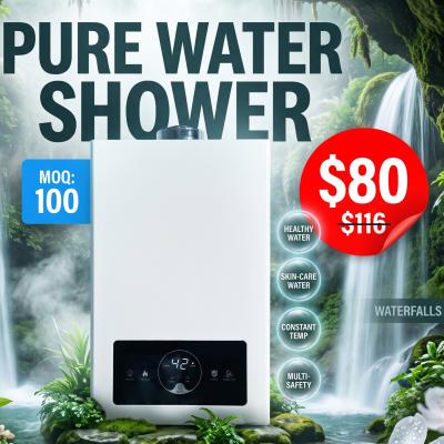 China Pure Water Shower LPG Gas Water Heater Constant Temp Multi Safety Wall Mounted Boiler for sale
