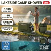China 6kW Lakeside Camping Swimming Sand Shower 5200mAh Battery Drive for sale