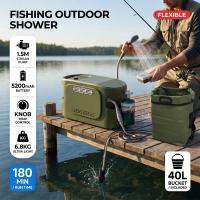 China 6kW River Fishing Bank Side Gear Cleaner Propane Water Heater for sale