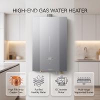 China Metal Housing LPG Gas Water Heater Copper Exchanger Wall Mounted Shower Boiler for sale