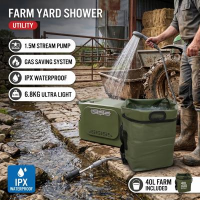 China Agricultural Tractor Wheel & Farm Equipment Rinsing Gas Shower IPX Waterproof for sale