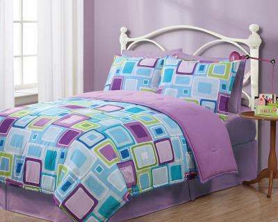 China All Season Floral Printed Microfiber Comforter Polyester Filling Microfiber Bed Comforter for sale