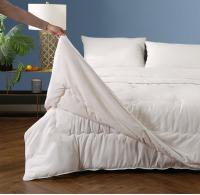 China Polyester Fill White 4 Season Comforter Microfiber King Size Hypoallergenic Comforter for sale
