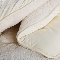 China Soft Double Side Fleece Comforter Cashmere Sherpa Quilt Microfiber Bicolor for sale