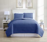 China Home Hypoallergenic Ultrasonic Bedspread Set Geometric Pattern Microfiber Bed Spread for sale