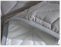 China Microfiber Fabric Waterproof Mattress Protector Ultrasonic Mattress Topper 100gsm - 150gsm for sale