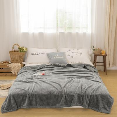 China Breathable Lightweight Coral Blankets And Throws For Bed Sofa Chair for sale