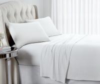China Soft Hypoallergenic Microfiber Fabric Bed Sheets In White Gray Beige Blue Custom Colors for sale