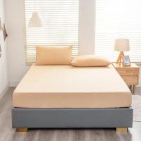 China Soft 100% Cotton White 233 Thread Count Bed Sheet Set For All Season Comfort for sale