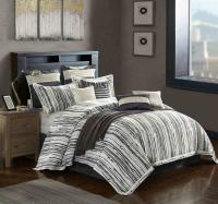 China Luxurious Soft 100% Cotton Printed Duvet Cover Set With Zipper Closure for sale