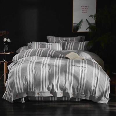 China Cotton Colorful Printed Duvet Cover Breathable Fabric Colorful Bedding Set for sale