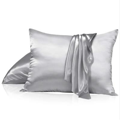 China Soft Satin Bedding Pillow Case Set Moisture Wicking Bedding Pillow Protector Covers for sale