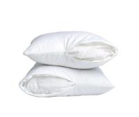 China 100% Cotton White Quilted Pillow Case Covers Antibacterial Pillow Protector Waterproof for sale