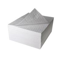 China Eco-Friendly Meltblown Oil Absorbent Mats 400-500mm Width 200-400 GSM for Industrial Spill Cleanup for sale