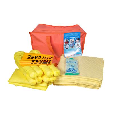 China 80 Litre Portable Hazchem Emergency Spill Kit for Laboratory Use - 45cm x 55cm x 30cm Package Size for sale