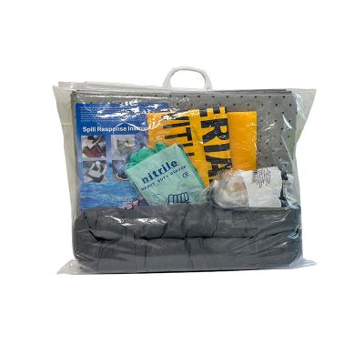 China 15L Portable Universal Spill Kit 45x55x10cm with Absorbent Pads and PPE for General Solvents for sale
