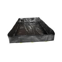 China RF Welding Heavy Duty PVC Spill Containment Berms - Drive-Through Models 120x120cm to 600x600cm with 54L to 2700L Capacity for sale