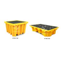China Heavy Duty 1100 Litre IBC Spill Containment Pallet 1600x1600x700mm with 4000KGS Load Capacity for sale
