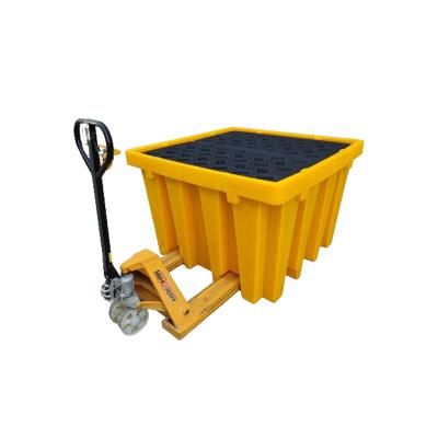 China 1100 Litre HDPE IBC Spill Containment Pallet for Hazardous Chemicals - 4000KGS Load Capacity for sale