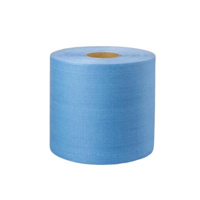 China Multi-Functional Paper Industrial Wipers 31cm x 34cm Size with 900pcs per Roll for Oil and Liquid Absorption for sale