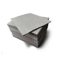 China High Absorbency Grey Universal Spill Absorbent Sheets 400-500mm Width 200-400 GSM Polypropylene Pads for sale