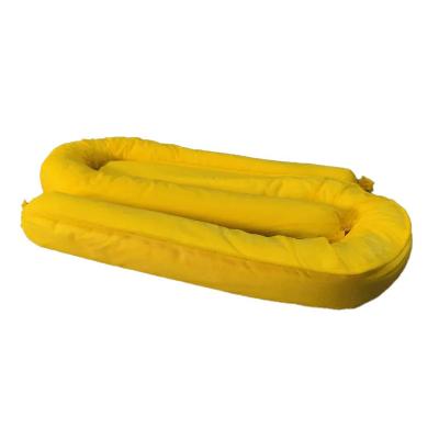 China 100% PP Chemical Absorbent Booms 5'' x 10' for Industrial Spill Control with 252 Absorbency Rating for sale