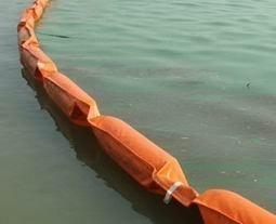 China 600mm Height PVC Floating Containment Boom for Oil Spill Control - 20m Sections, ISO 9001 Certified for sale